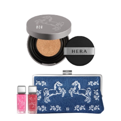 HERA [Hera x Mark Gong] On the Go Look Kit (Black/Glow) | Tester Korea